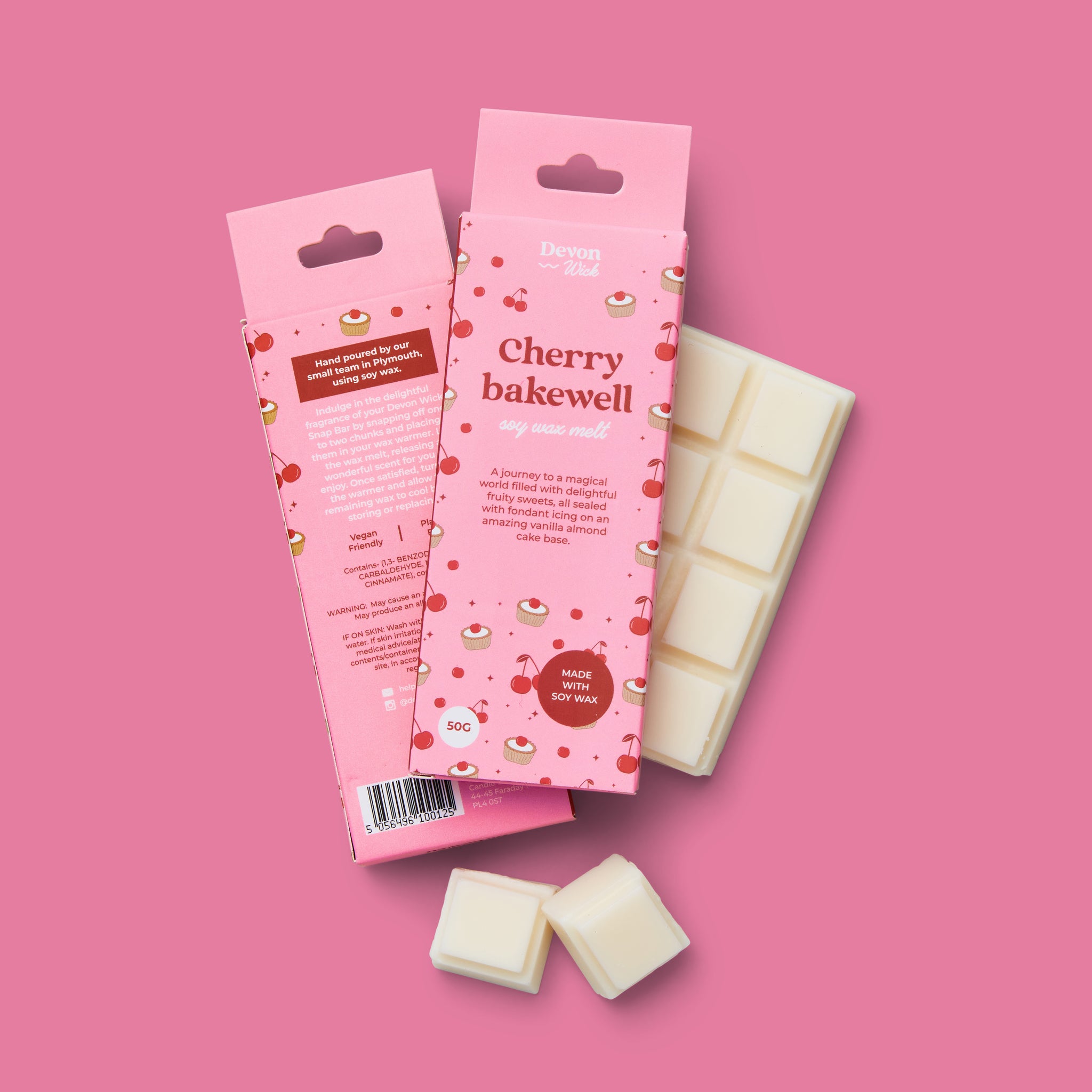 Cherry Bakewell Snap Bar