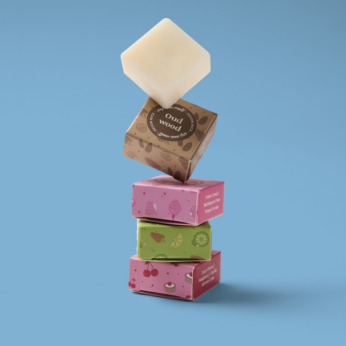 The ULTIMATE Wax Melt Snap Bar 50 x Samples Box