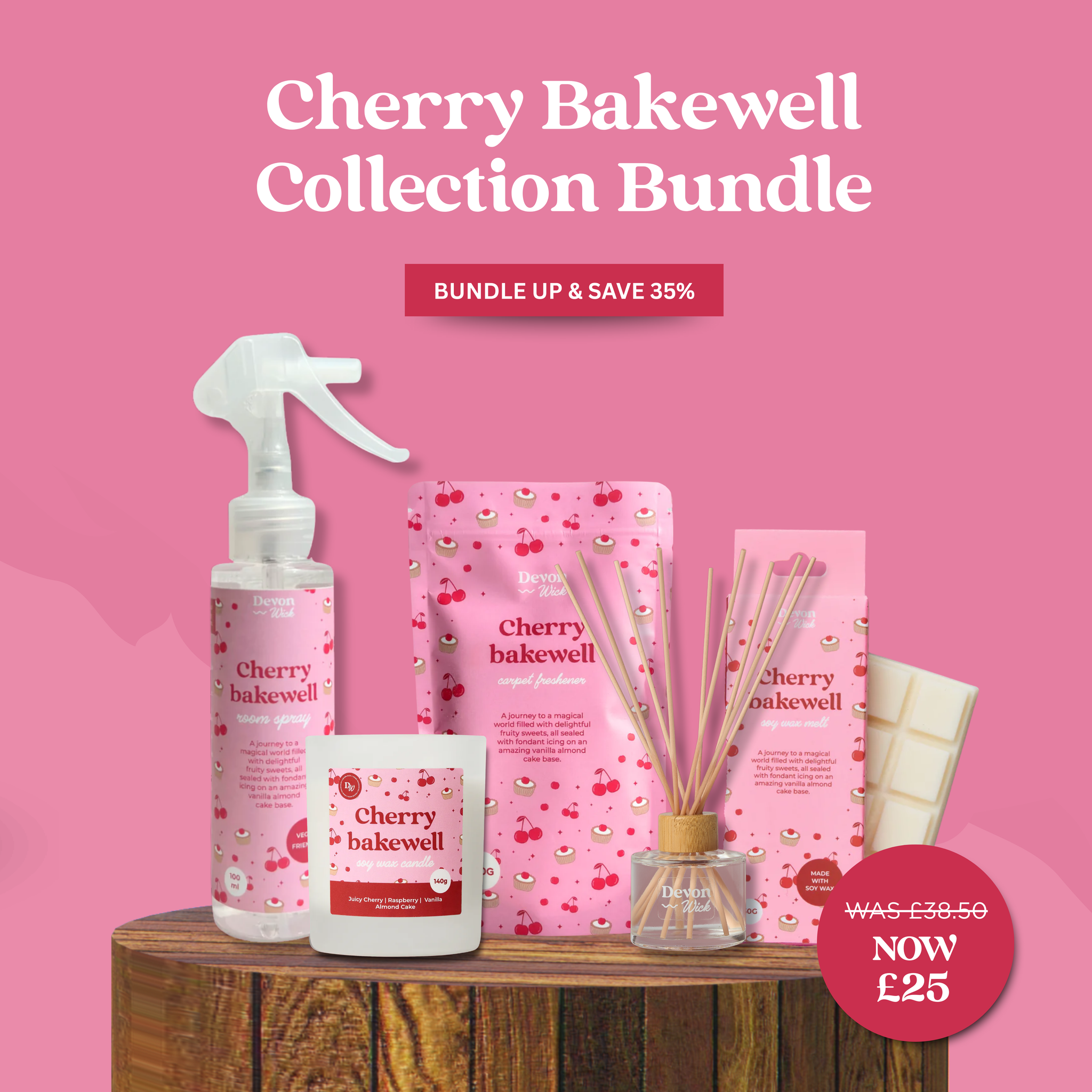 Cherry Bakewell Collection Bundle