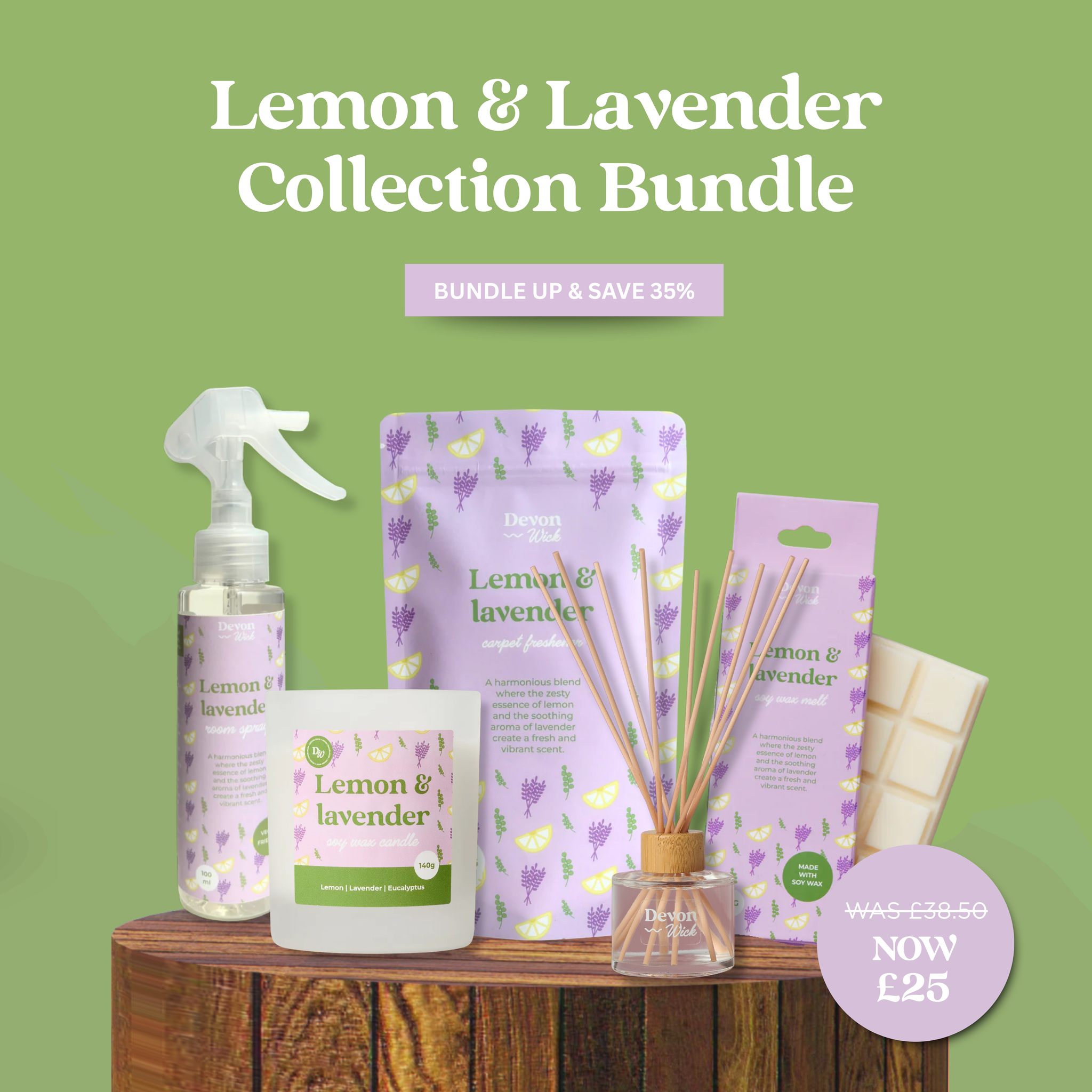 Lemon & Lavender Collection Bundle