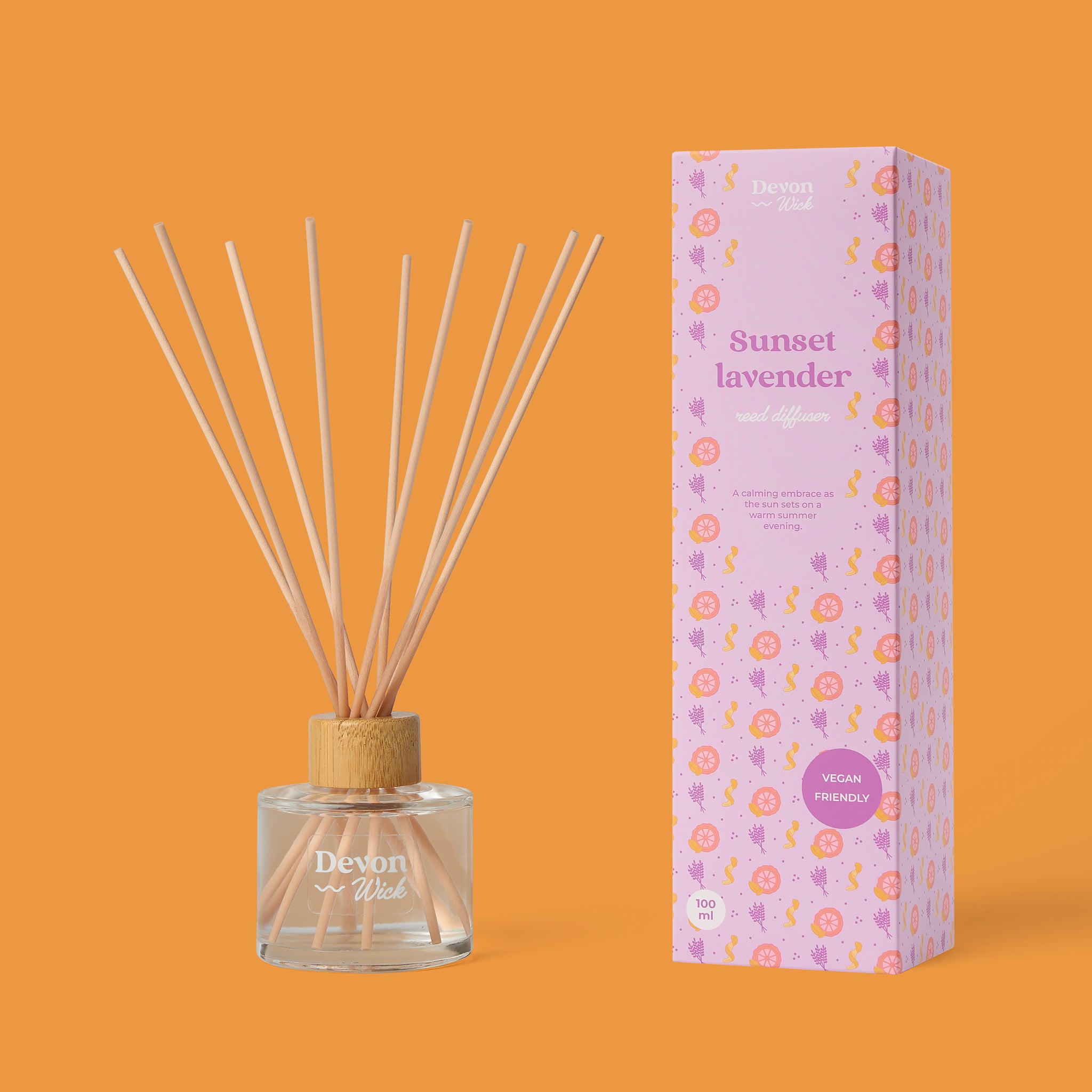 Sunset Lavender Reed Diffuser